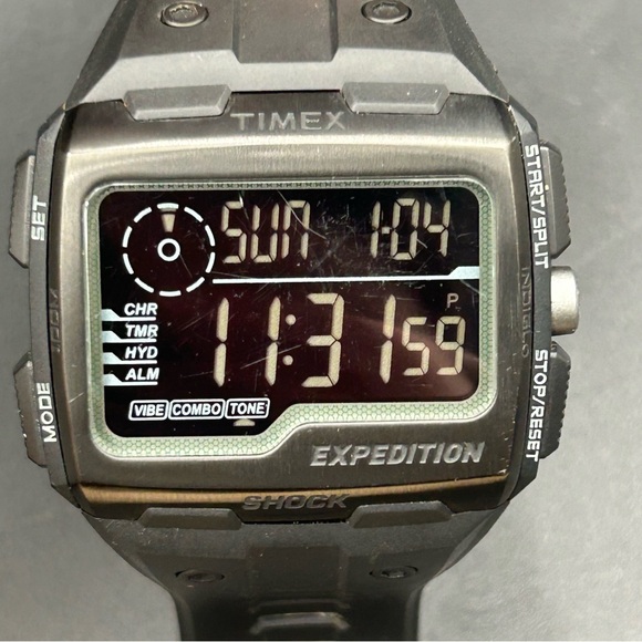 Timex | Wearables | Timex Expedition Shock Digital Watch Tw4b2490 Wr00m ...